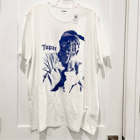 Old Navy | Shirts | Tupac Shakur Graphic Tshirt Size Extra Extra Large ...
